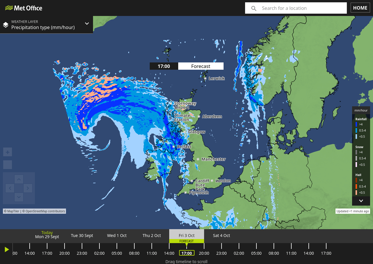 Du 29 septembre au 5 octobre 2025 - prévisions météo semaine 40 - Evolution à plus long terme ...